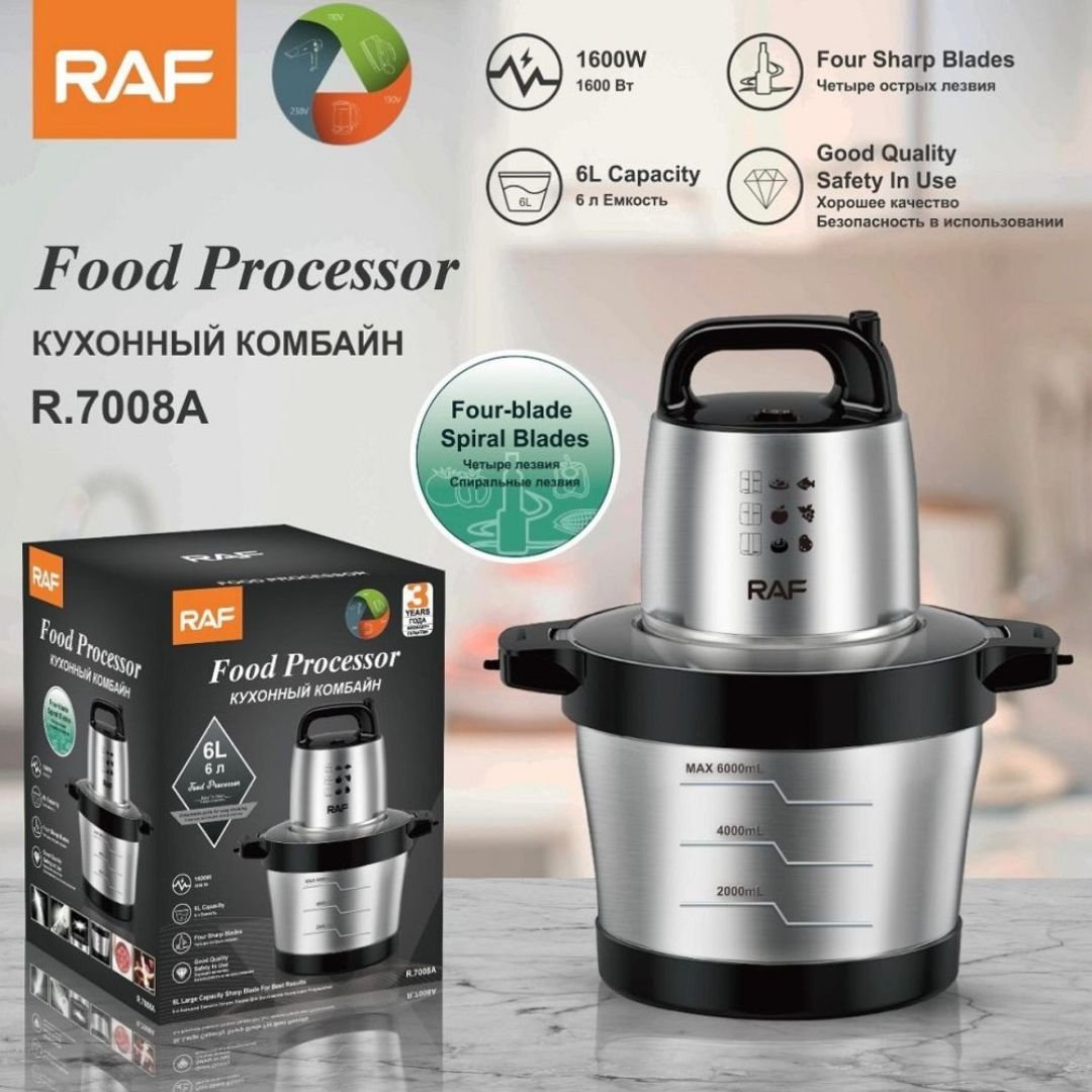6L RAF Multifunctional Food Processor - ICONICDEALZ