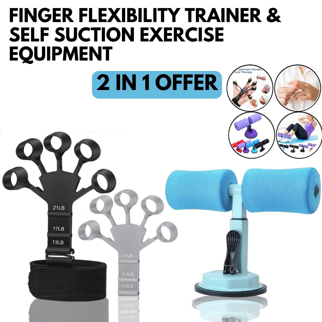 Sit-Up Exercise And Finger Flexibility Trainer - ICONICDEALZ
