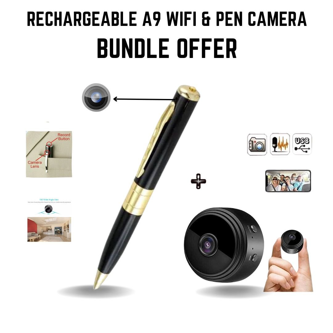 Pen with Mini WiFi Camera Bundle - ICONICDEALZ
